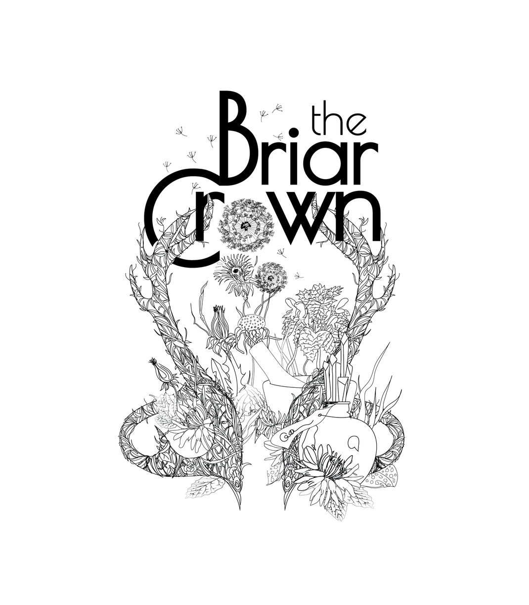 THE BRIAR CROWN - AK Organic Abstracts